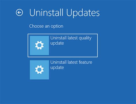 How To Remove A Bad Windows Update