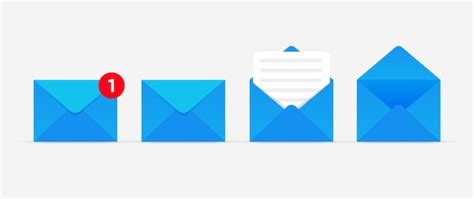 새로운 메시지 알림 개념 3d 메일 편지 메시지 채팅 대화 포스트 아이콘 기호 프리미엄 벡터