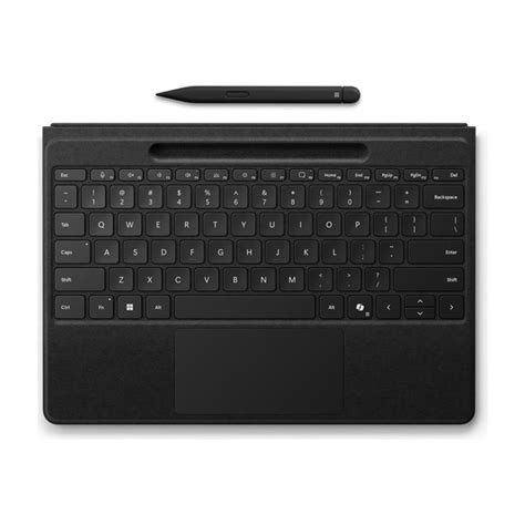 Microsoft Surface Pro Flex Type Cover With Slim Pen 2 Black Y8u 00014 Firstshop