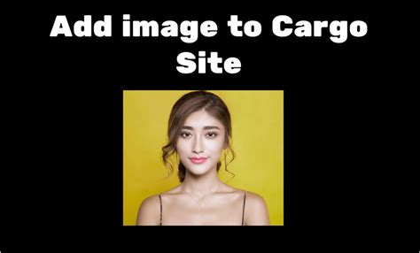 add images in cargo collective site builder cargo site tutorials