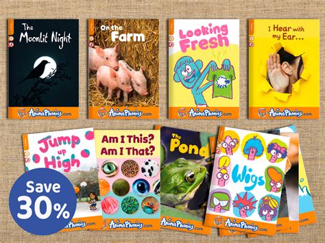 Phase 4 Class Pack Anima Phonics