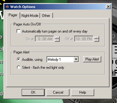 Support Pager Options For Protocol 6 · Issue 258 · Synthead Timex Datalink Client · Github