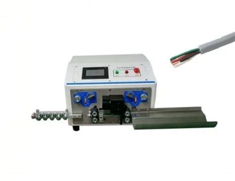 Automated Multicore Power Cable Stripping Machine Color White At