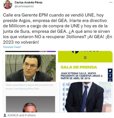 El Debate Está Perdido” Daniel Quintero Se Refirió Nuevamente A La