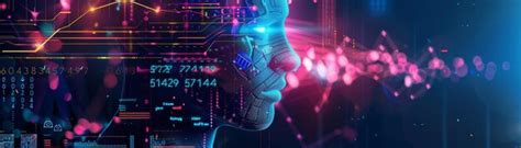 Futuristic Technology Interface With Human Face Data Visualization And Digital Innovation