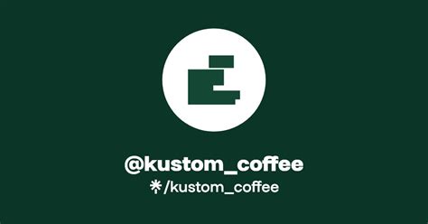 Kustom Coffee Instagram Linktree