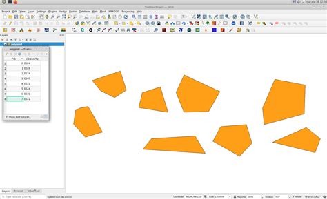 Polygon How Can I Collect Geometries From A Singlepart Shapefile To A