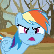 Rainbow Dash Angry 