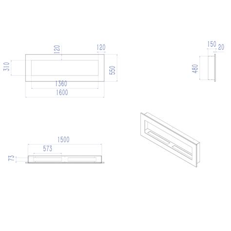 Clicca Per Murus 1600 Camino Bioetanolo Da Parete Nero