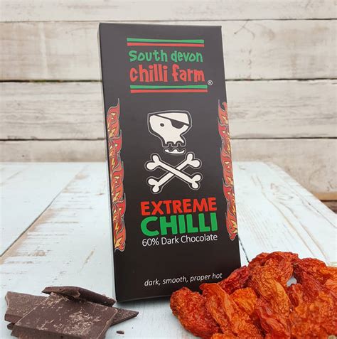 Extreme Chilli Chocolate In A T Box By South Devon Chilli Farm