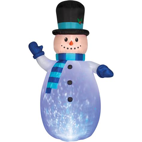 Snowman Projection Airblown