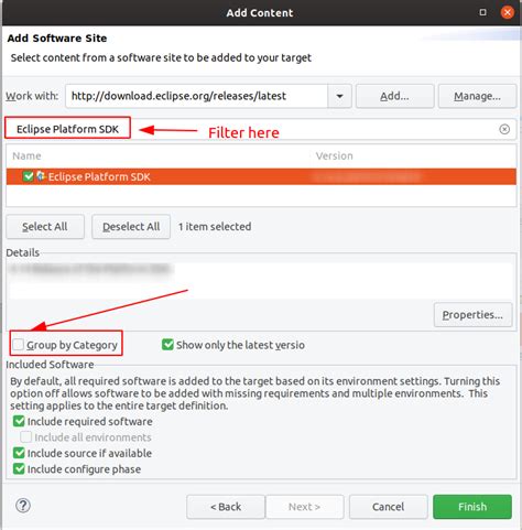 Eclipse Target Platform Tutorial