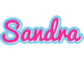 Sandra Logo Name Logo Generator Popstar Love Panda Cartoon