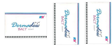 Dermadew Bact Soap 75g Pack Of 3