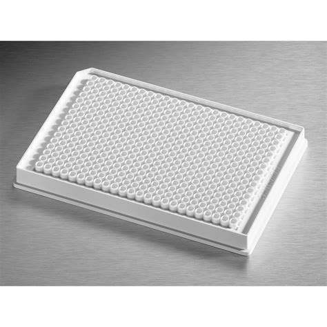 Low Volume 384 Well White Flat Bottom Polystyrene Nbs Microplate With Appleton Woods Uk Lab
