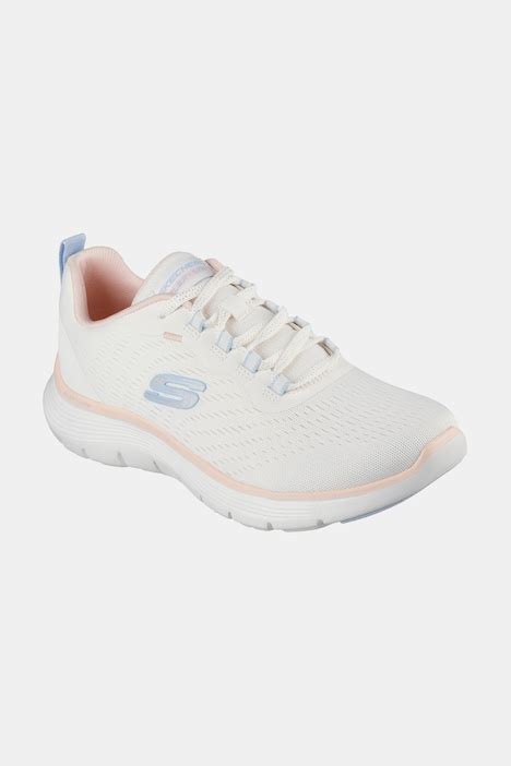 Skechers Slip Ons Memory Foam Leicht Vegan Weite H Perlweiß