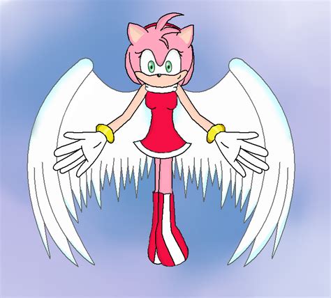 Amy Rose Angel By Vcr1605 On Deviantart