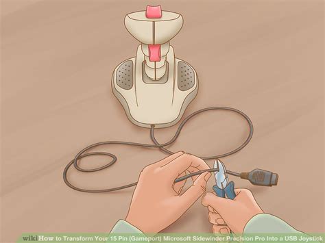 How To Transform Your 15 Pin Gameport Microsoft Sidewinder Precision Pro Into A Usb Joystick