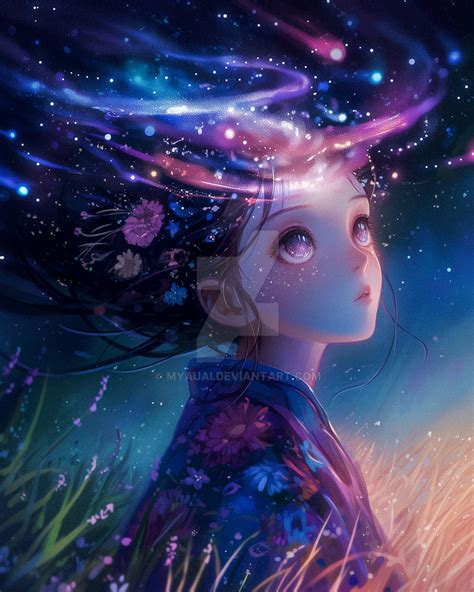Cosmic Goddess 2 By Myauai On Deviantart