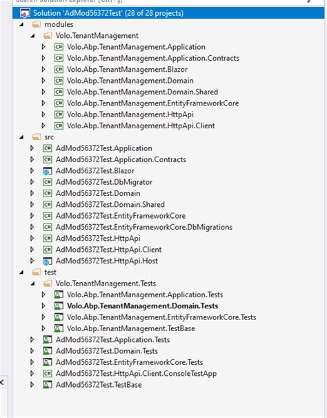 Abp Cli Add Module With Source Destroys Sln File Issue Abpframework Abp Github
