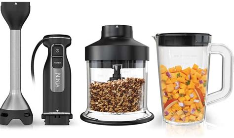 خلاط يدوي ومفرمة من نينجا فودي 3 في 1 مع 3 ملحقات، 850 واط Ci105 Ninja Aghbar Home