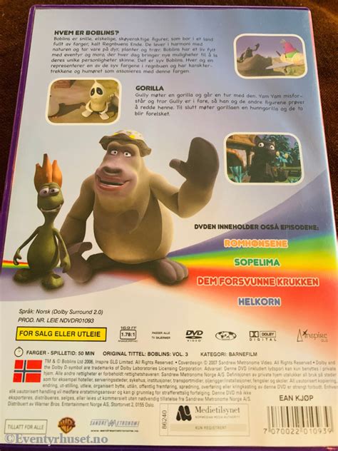 Boblins Gorilla 2006 Dvd Eventyrhuset