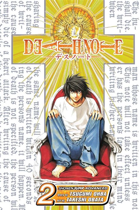 Tsugumi Ohba Light Yagami Book Names Death Note Manga Cover