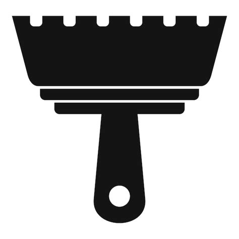 Premium Vector Tiler Steel Putty Icon Simple Illustration Of Tiler Steel Putty Vector Icon For