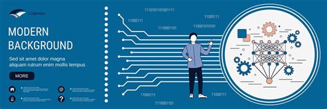 Premium Vector Deep Learning Neural Network Concept