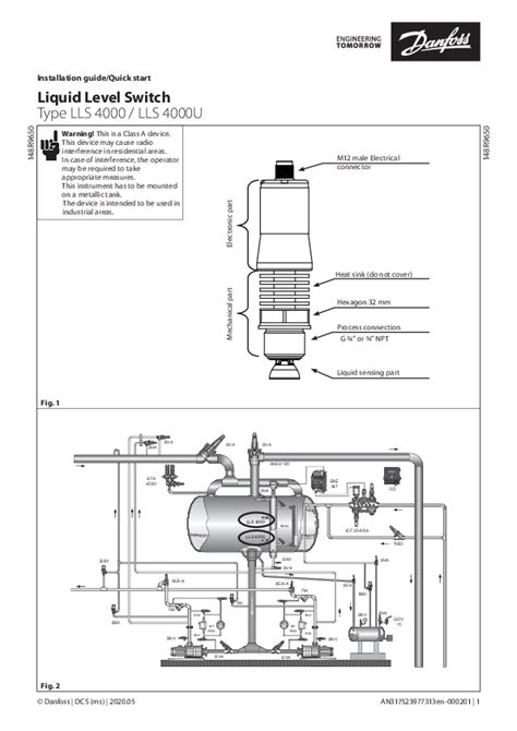 Danfoss Qdv 15 Quick Closing Oil Drain Valve Installation Guide