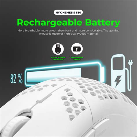 Jual Mouse Wireless 2 4ghz Nyk Nemesis S30 Rechargeable Battery Shopee Indonesia