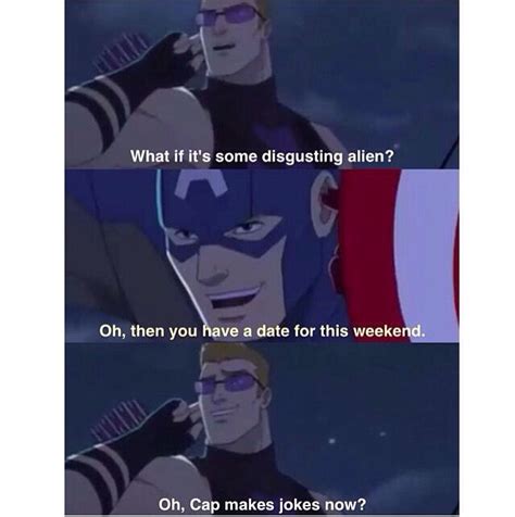 Cap Always Made Jokes Clint He Was Just Too Busy Thinking About Bucky To Make Any Marvel