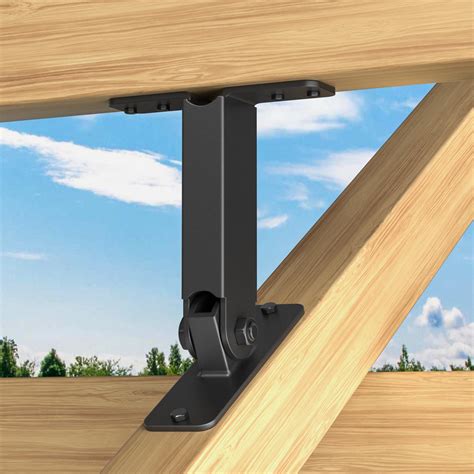 Origle Lot De 3 Supports De Poutre De Toit Pour Pergola Kit De Supports De Pergola Poteaux De
