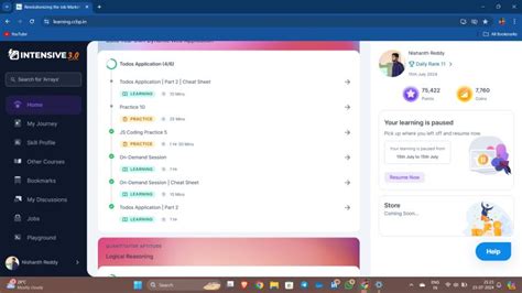 Nishanth Reddy Siddavatam On Linkedin 100daysofocode Ccbp Frontend Html Css Javascript