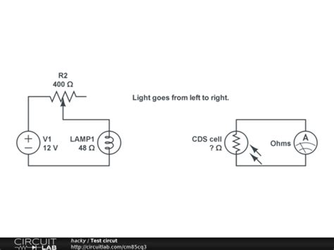 Test Circut Circuitlab