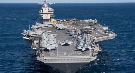 Exploring Uss Gerald R Ford Aircraft Carrier Updated