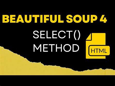 Beautifulsoup Select 파이썬 Beautifulsoup Select 사용해서 Html