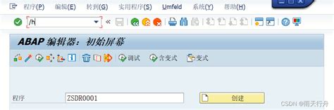 Sap Abap Debug的七种方法及错误消息定位sap Debug调试 Csdn博客