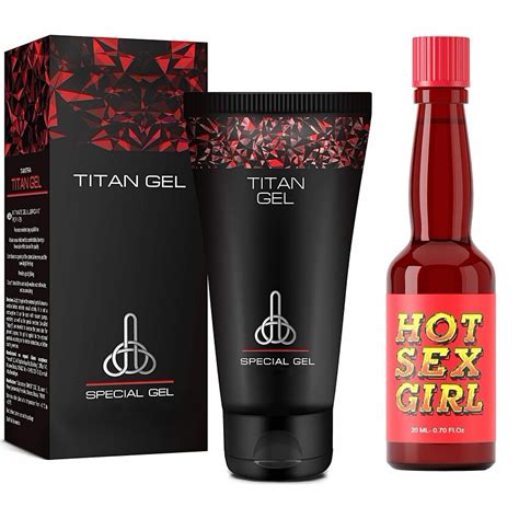 Comanda Pachet Cremă Mărirea Penisului Titan Gel Original 50ml Afrodisiac Hot Sex Girl 20ml