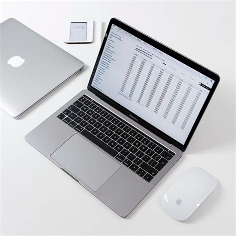 Free Modern Workspace Setup Photo Workspace Laptop Macbook Download At Stockcake
