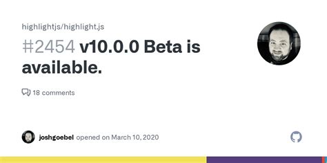 V1000 Beta Is Available · Issue 2454 · Highlightjshighlightjs