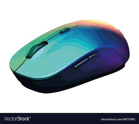 Modern Computer Mouse Symbol Royalty Free Vector Image