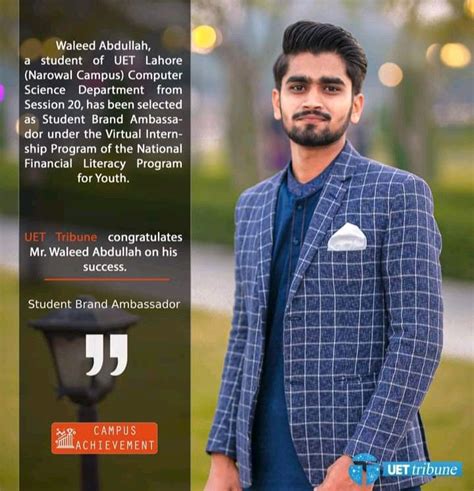 Uet Tribune On Linkedin Campus Achievement