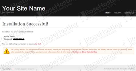How To Install Silverstripe Cms On A Linux Virtual Server Rosehosting
