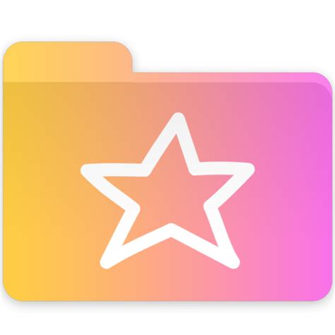 Star Folder Files Folders Icons