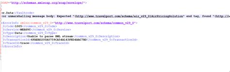 Error For Booking · Issue 190 · Travelporttravelport Uapi Tutorial