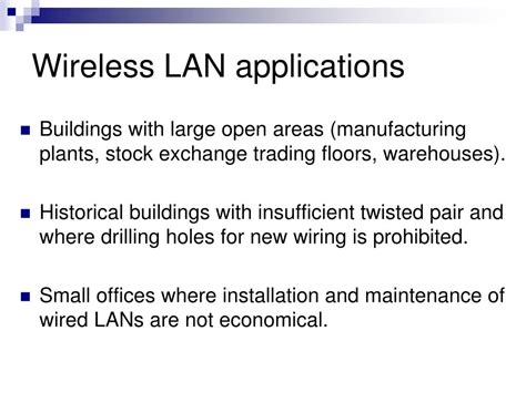 PPT Wireless LAN Technology PowerPoint Presentation Free Download ID