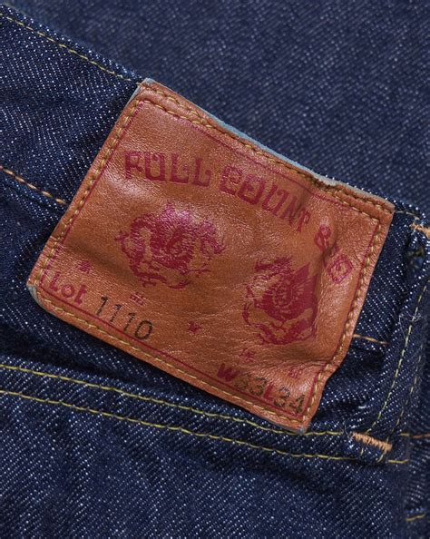 Fullcount 1110 Tapered Selvedge Denim 13 7oz Selvedge Denim