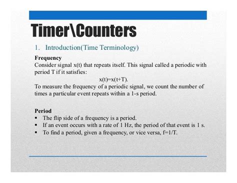 Avrcourseday7 Timers Counters And Interrupt Programming