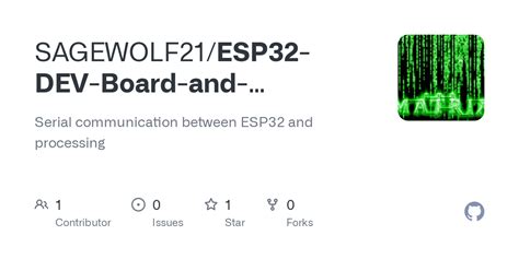 Github Sagewolf21esp32 Dev Board And Processing Serial Communication Serial Communication
